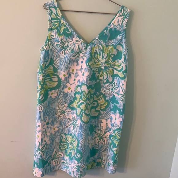 Lilly Pulitzer | Dresses | Lilly Pulitzer Calissa Dress In Wave Rider ...